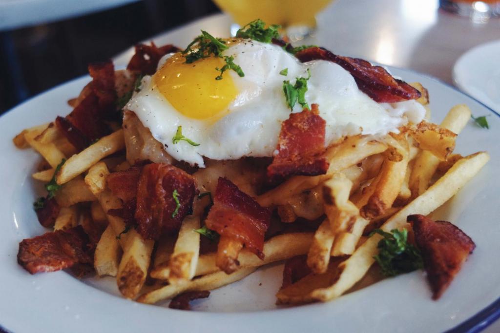 Shrimp Poutine With Fried Eggs Is An Awesome Spin On A Canadian Classic ...