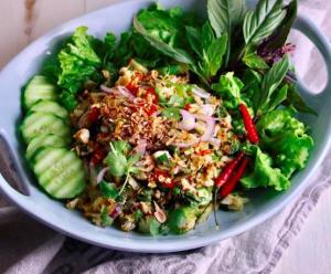 What Is Larb? This Laotian Meat Salad Is The Bomb