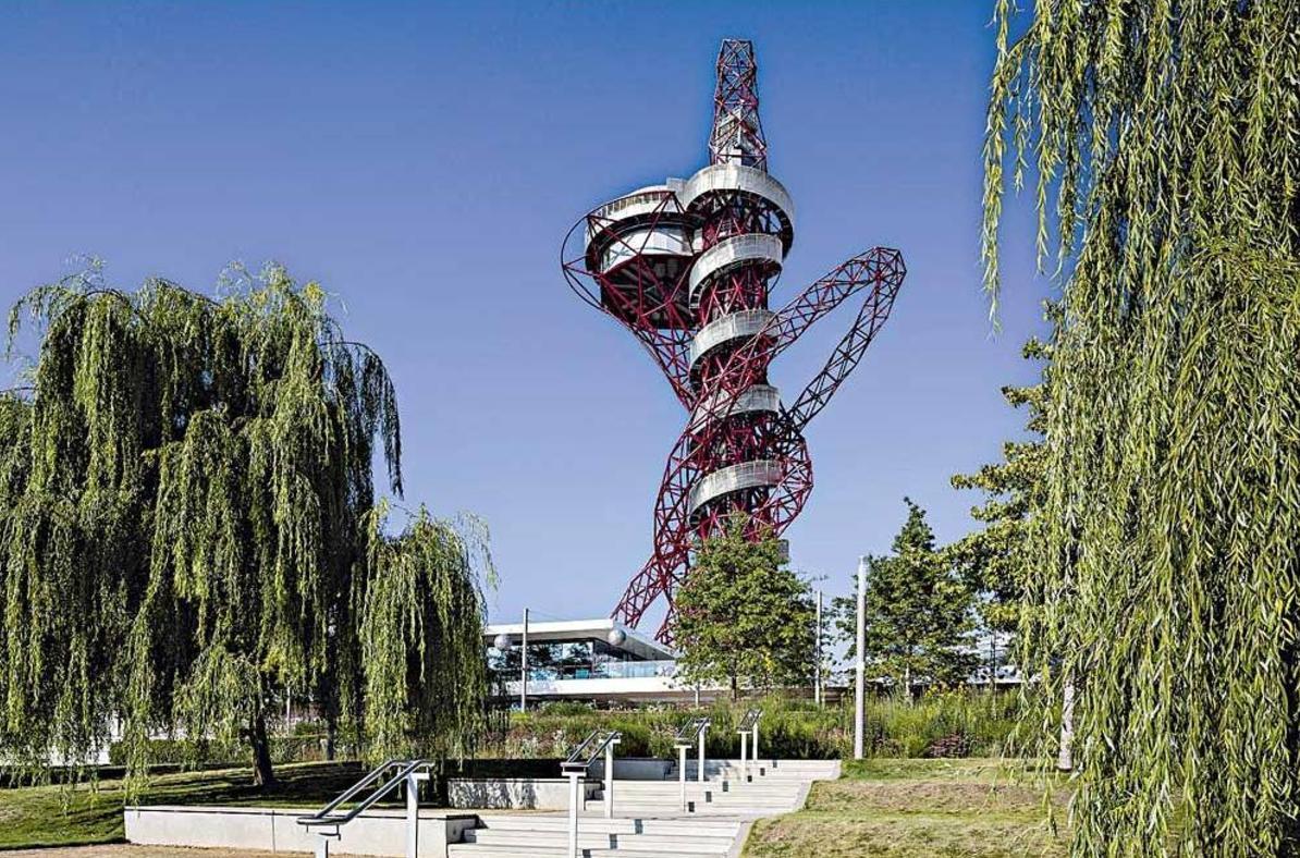 ArcelorMittal Orbit Tower Is The World's Longest Tunnel Slide