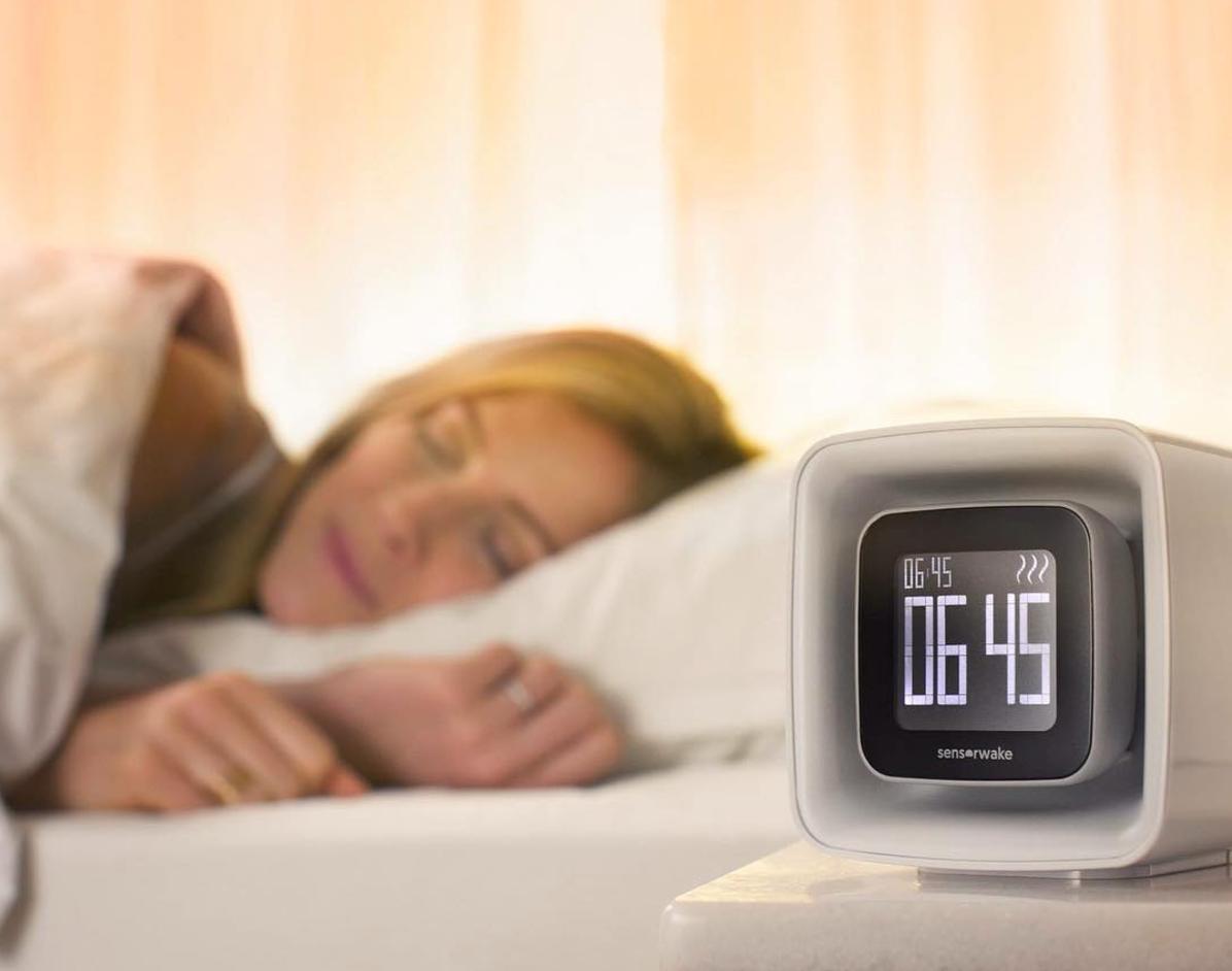 Sensorwake Olfactory Alarm Clock Wakes You Up Using Scents