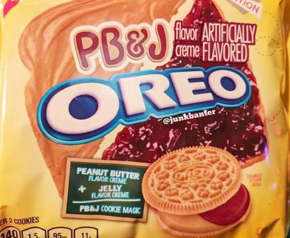 Oreo Peanut Butter And Jelly Flavor Debuts