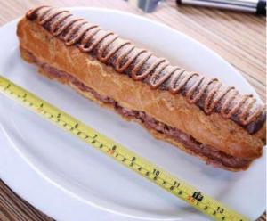 Foot-Long Chocolate Eclair Will Feed The Whole Family