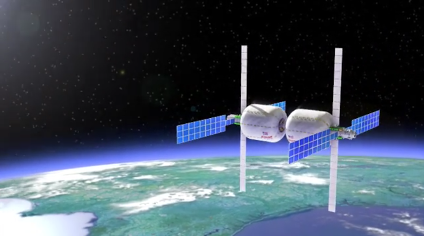 Outer Space Hotel Pods From Bigelow Space Operations