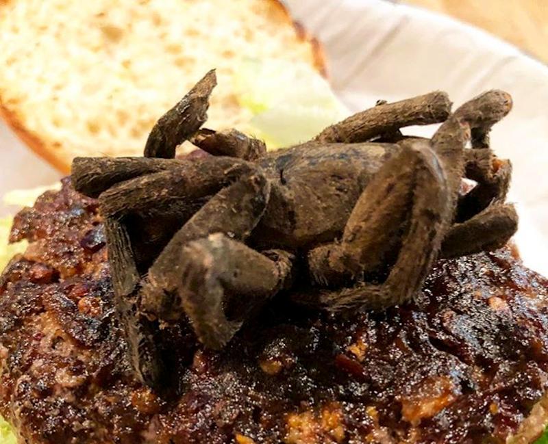 Tarantula Burger Hits North Carolina Restaurant Menu