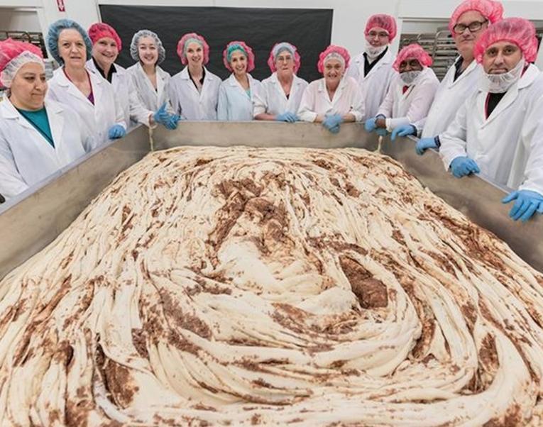 World's Largest Cinnamon Roll Is Bigger Than Your Head