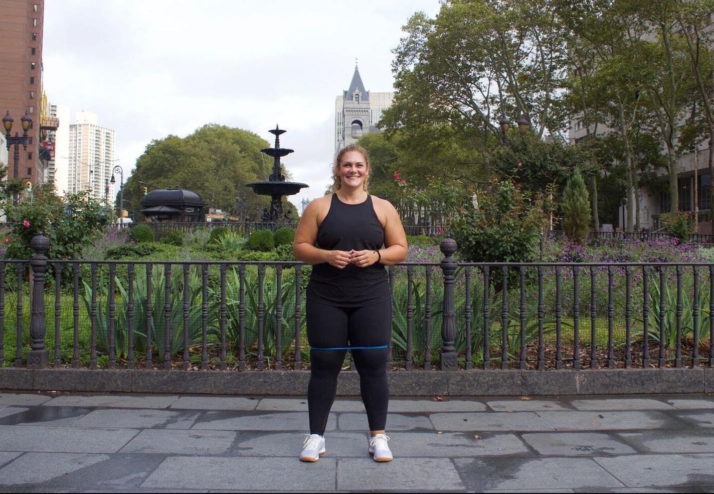 Mini Band Workout That Fits Perfectly Into Your Lunch Break