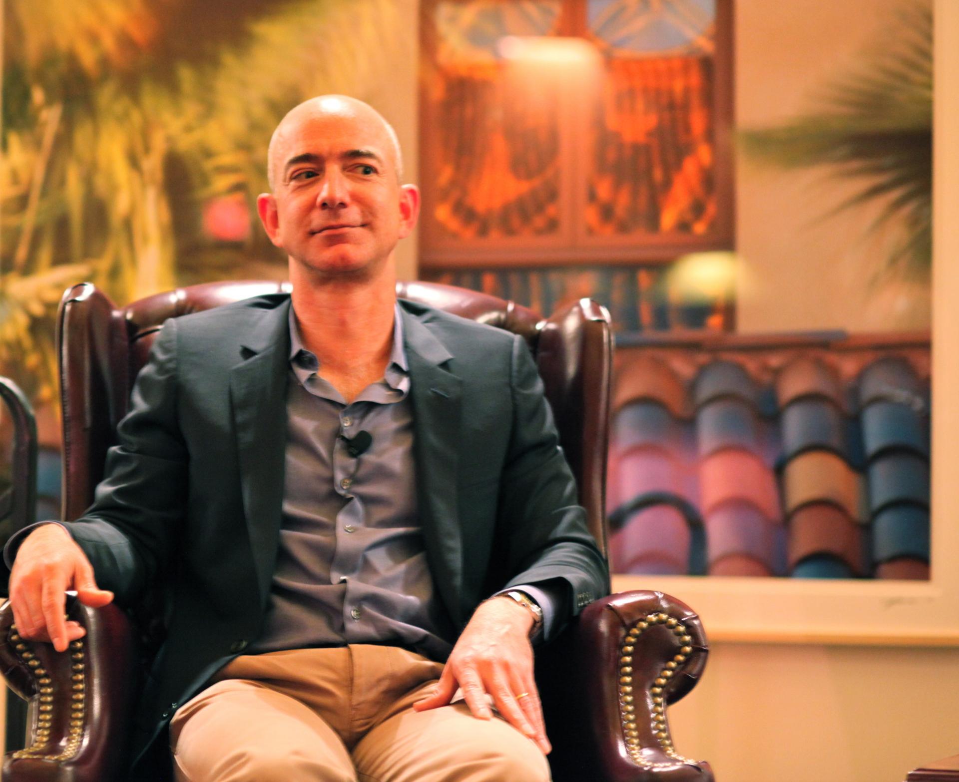 Jeff Bezos Interview: Success, $2B Toward Charity And Amazon HQ2